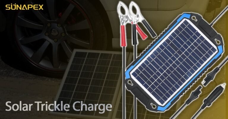 Solar Powered Battery Charger | SunApex